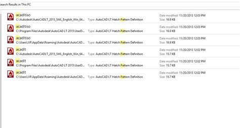 Deleted Hatch Patterns Autodesk Community