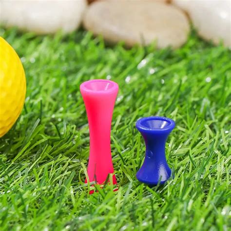 Unbreakable Rubber Golf Tees Consistent Height For Practice