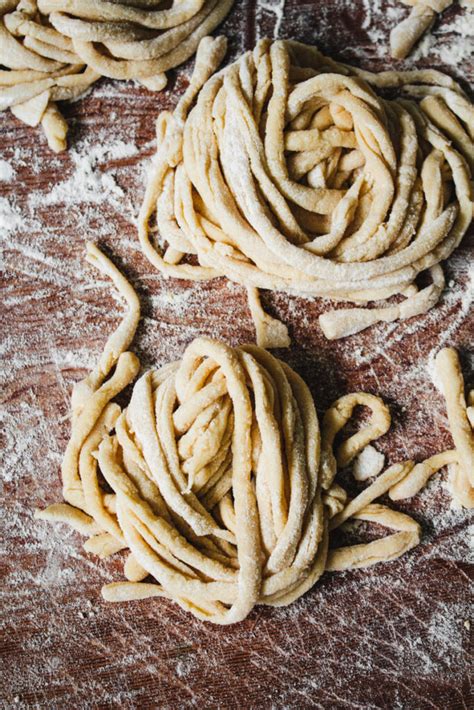 Homemade Pici Pasta Recipe Hand Rolled Savoring Pasta