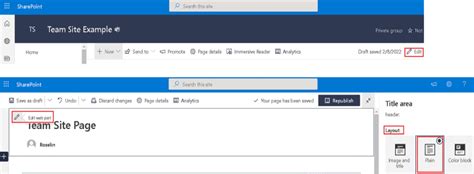 Customize SharePoint Site Page Enjoy SharePoint