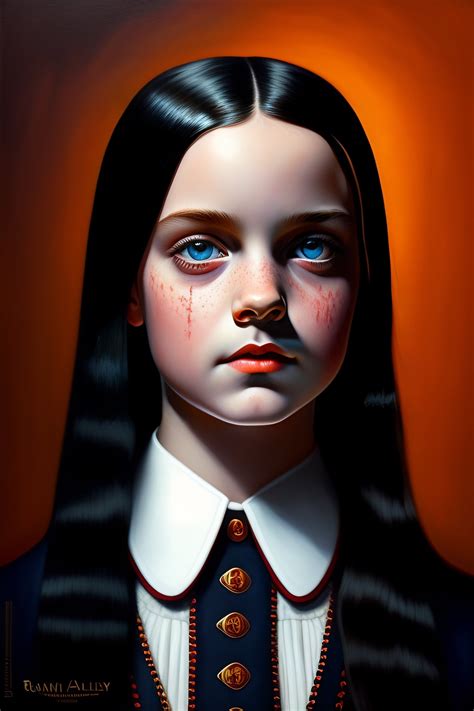 Wednesday Addams Ai Wednesday Addams Character Portraits Mutant