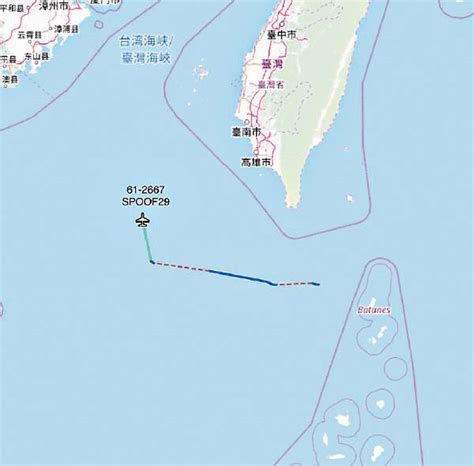 美偵察機 闖完南海飛台海 東方日報