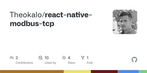Github Theokalo React Native Modbus Tcp