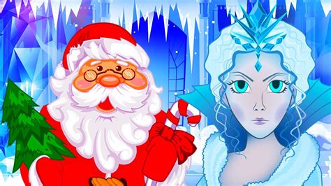 Снежная королева Волшебная зимняя сказка для детей Мультфильмы для детей Машулины сказки