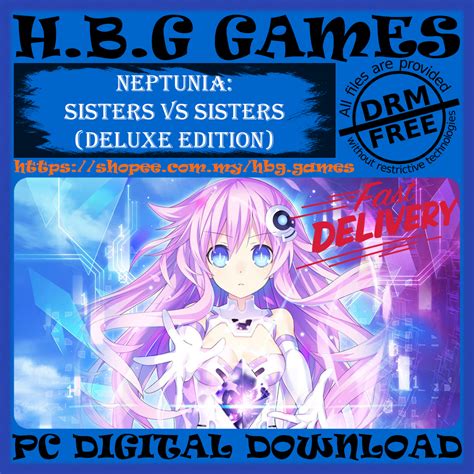 Neptunia Sisters Vs Sisters Deluxe Edition [pc Digital Download