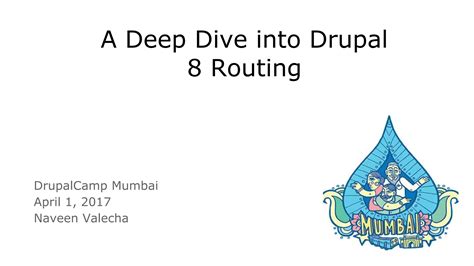 A Deep Dive Into Drupal 8 Routing Pdf