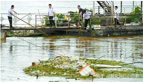 无人船对城市内河水面漂浮物清理 知乎