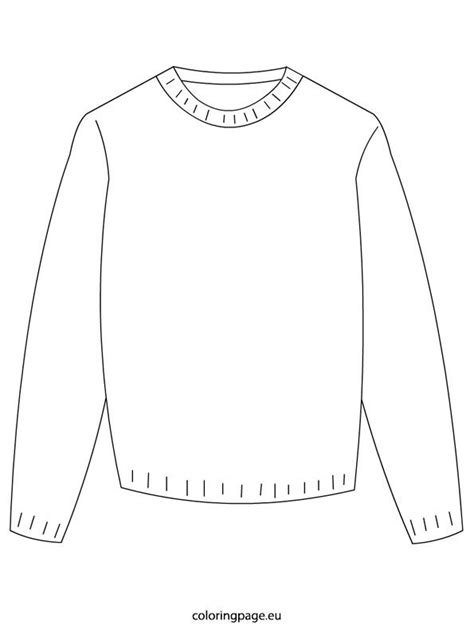 Blank Sweater Template