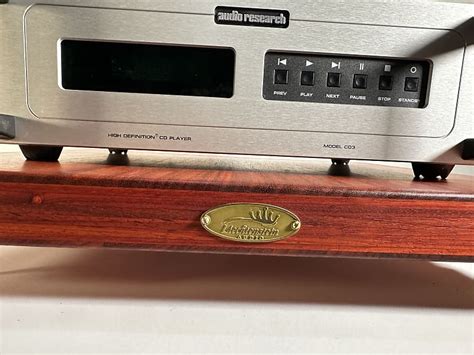 Custom Made Turntable Isolation Platform Made With Solid Reverb