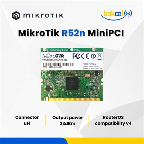 Jual Mikrotik Routerboard R52n Wireless Mini Pci Network Adapter Shopee Indonesia