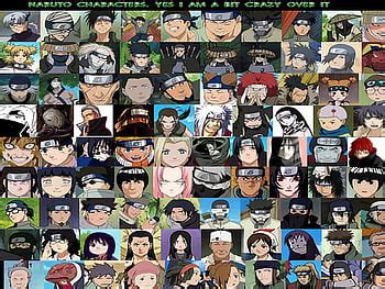 Naruto Characters Names List
