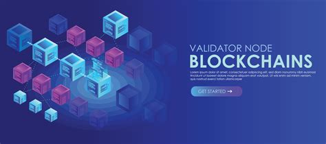 Block Validator Node Blockchain Isometric 17181422 Vector Art At Vecteezy