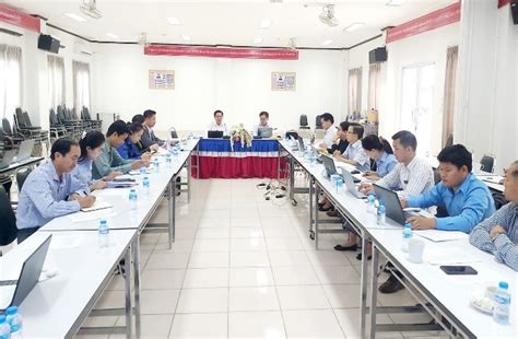 Mpt ກອງປະຊຸມກວດກາຄວາມສອດຄ່ອງທາງດ້ານກົດໝາຍຂອງຮ່າງດໍາລັດວ່າດ້ວຍກອງທຶນ ພັດທະນາໂທລະຄົມມະນາຄົມ ແລະ