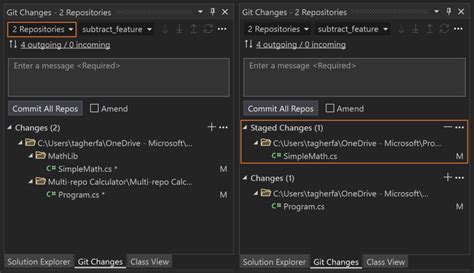 Multi Repo Support In Visual Studio Visual Studio Blog
