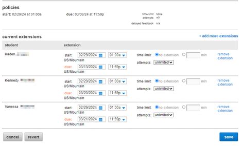 Connect Assignment Extensions