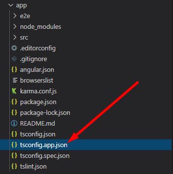 Angular How To Get Rid Of The Warning Ts File Is Part Of The TypeScript Compilation But It S