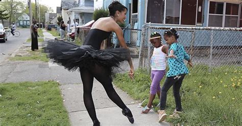 Ballerina Aesha Ash Is Wandering Around Inner City Rochester In A Tutu