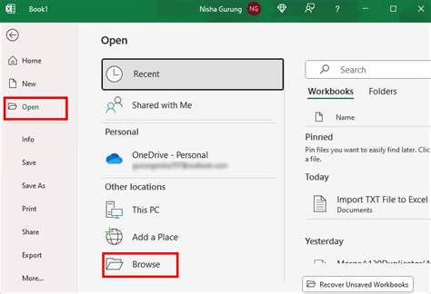 How To Import Txt File To Excel