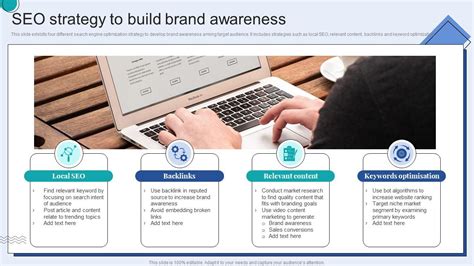 Seo Strategy To Build Brand Awareness Ppt Powerpoint
