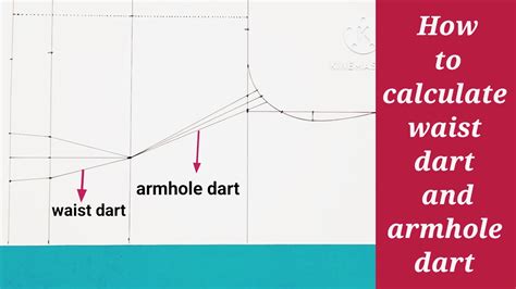 How To Calculate Waist Dart And Armhole Dart Of A Deep Neck Blouse