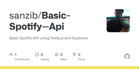 Github Sanzibbasic Spotify Api Basic Spotify Api Using Nodejs And Experess