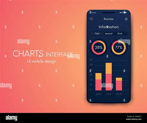 Mobile Application Interface Ui Design Stock Vector Stock Vector Image And Art Alamy