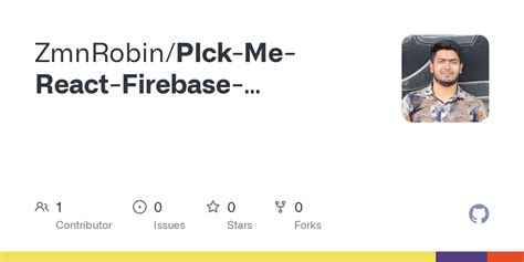 Github Zmnrobinpick Me React Firebase Authentication