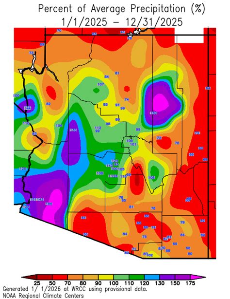2025 Phoenix Yuma And El Centro Weather Review