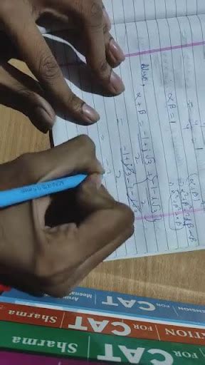 If α and β are the complex cube root of unity show that a α β αβ
