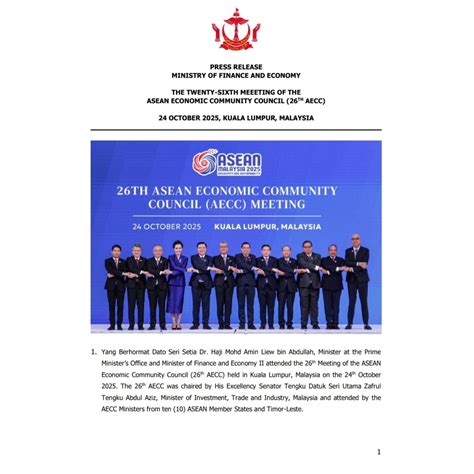 Ministry Of Finance And Economy Brunei Darussalam