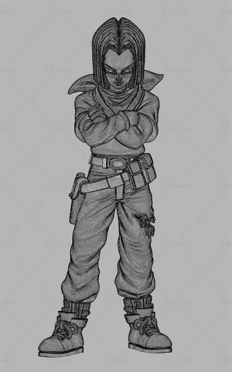Android 17 3d Printing Model Stl