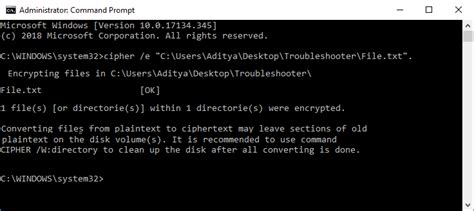 Encrypt Files And Folders With Encrypting File System Efs In Windows 10 Techcult