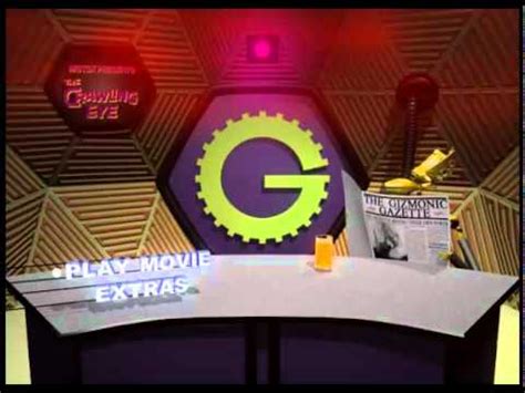 MST K The Crawling Eye DVD Menu YouTube