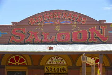 Signs Outside Big Nose Kate S Saloon On Allen Street In Tombstone
