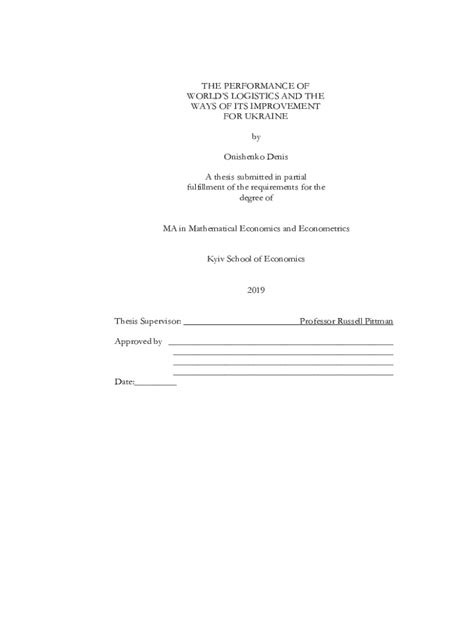 Fillable Online Logistics Centers In Ukraine Analysis Of The Logistics Mdpi Fax Email