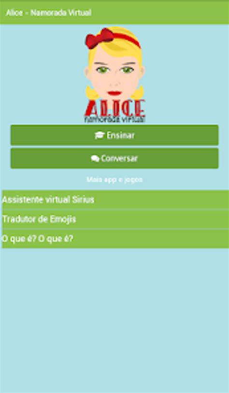 Chatbot Alice Amiga E Namora Para Android Descargar