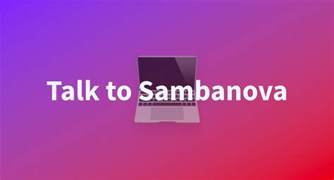 Talk To Sambanova A Hugging Face Space By Fastrtc