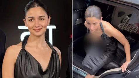 Alia Bhatt Faces Oops Moment In Stunning Black Outfit Fans React