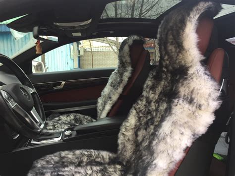 Меховые чехлы — Mercedes-Benz E-Class Coupe (C207), 1,8 л, 2012 года ...