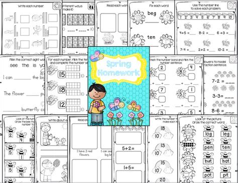 Spring Homework Pack Aligned To Spring Morning Work