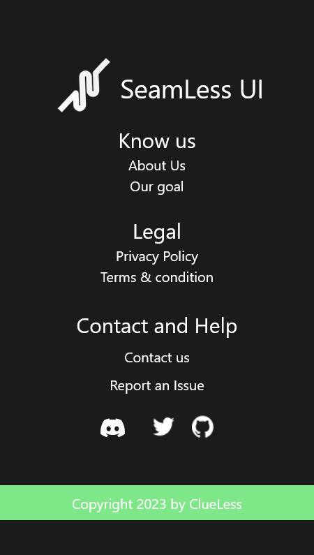 [website] fix footer · issue 2239 · clueless community seamless ui