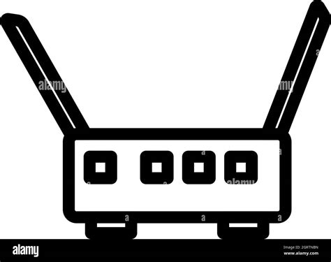 Wi Fi Router Icon Stock Vector Image And Art Alamy