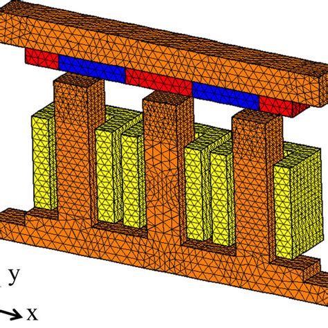 3d Finite Element Mesh Without Air Region Download Scientific Diagram
