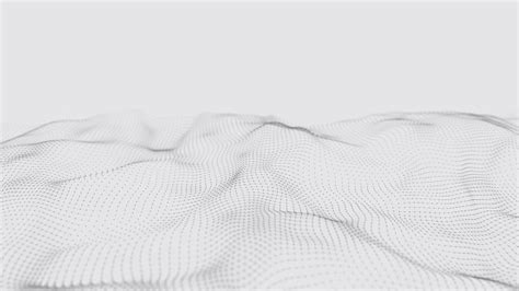 입자의 물결 흰색 배경에 미래 지향적 인 도트 웨이브 동적 파동 웨이브 3d 0명에 대한 스톡 사진 및 기타 이미지 0명 2차 도형 3차원 형태 Istock