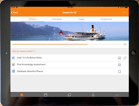 Moodle App Features Moodledocs
