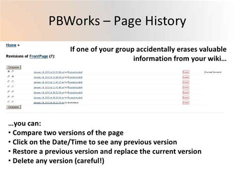 How To Use Pb Works