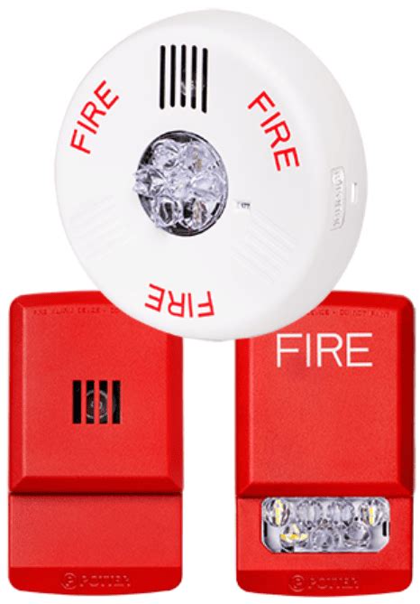 potter pe low frequency with led american alarms life safety and security systems