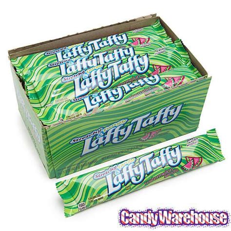 Laffy Taffy Candy Bars Watermelon 24 Piece Box Bestcandyshop