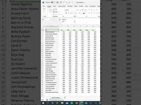 Split Column Excel Shorts Youtube Word Search Puzzle Eyelashes