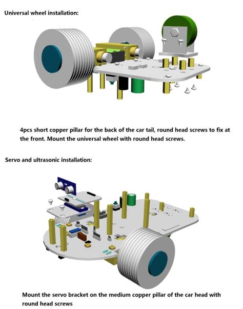 Intelligent Car Robot Kit With Arduino Uno Controller R3 Tracking